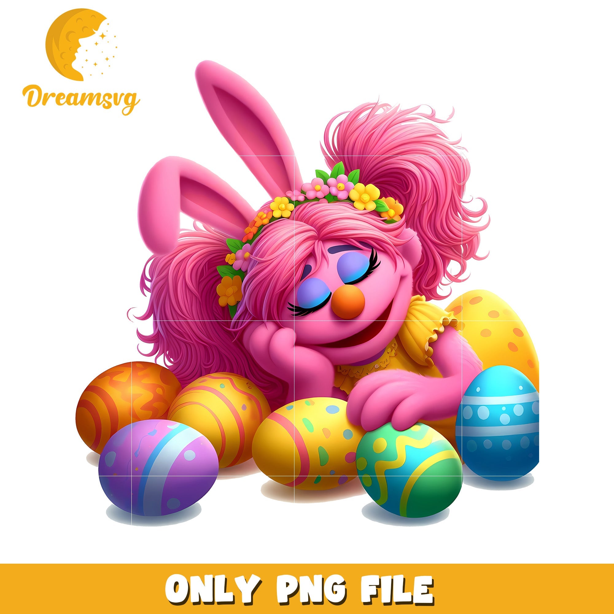 Abby cadabby easter eggs png, sesame street png, easter eggs png
