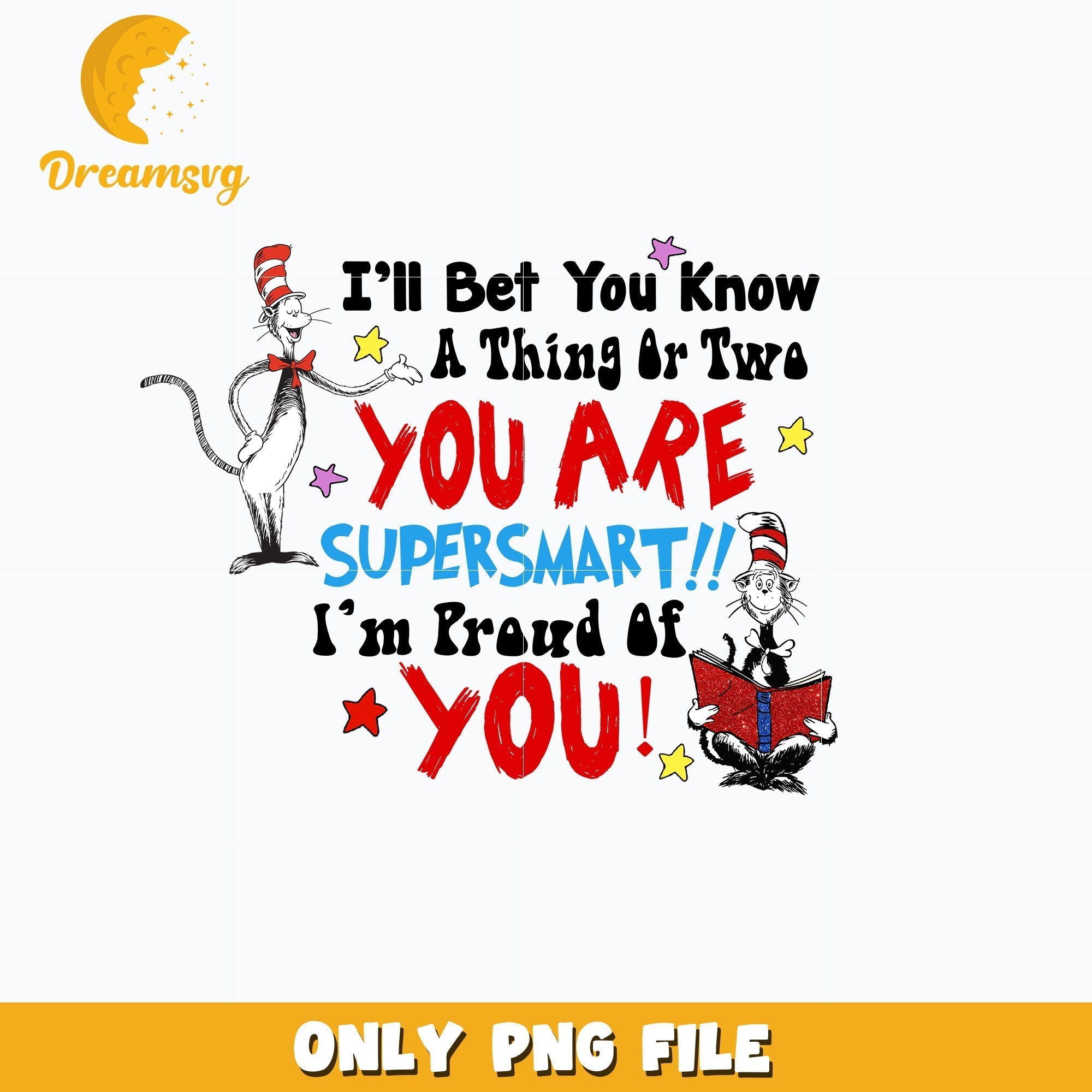 Dr seuss i will bet you know png