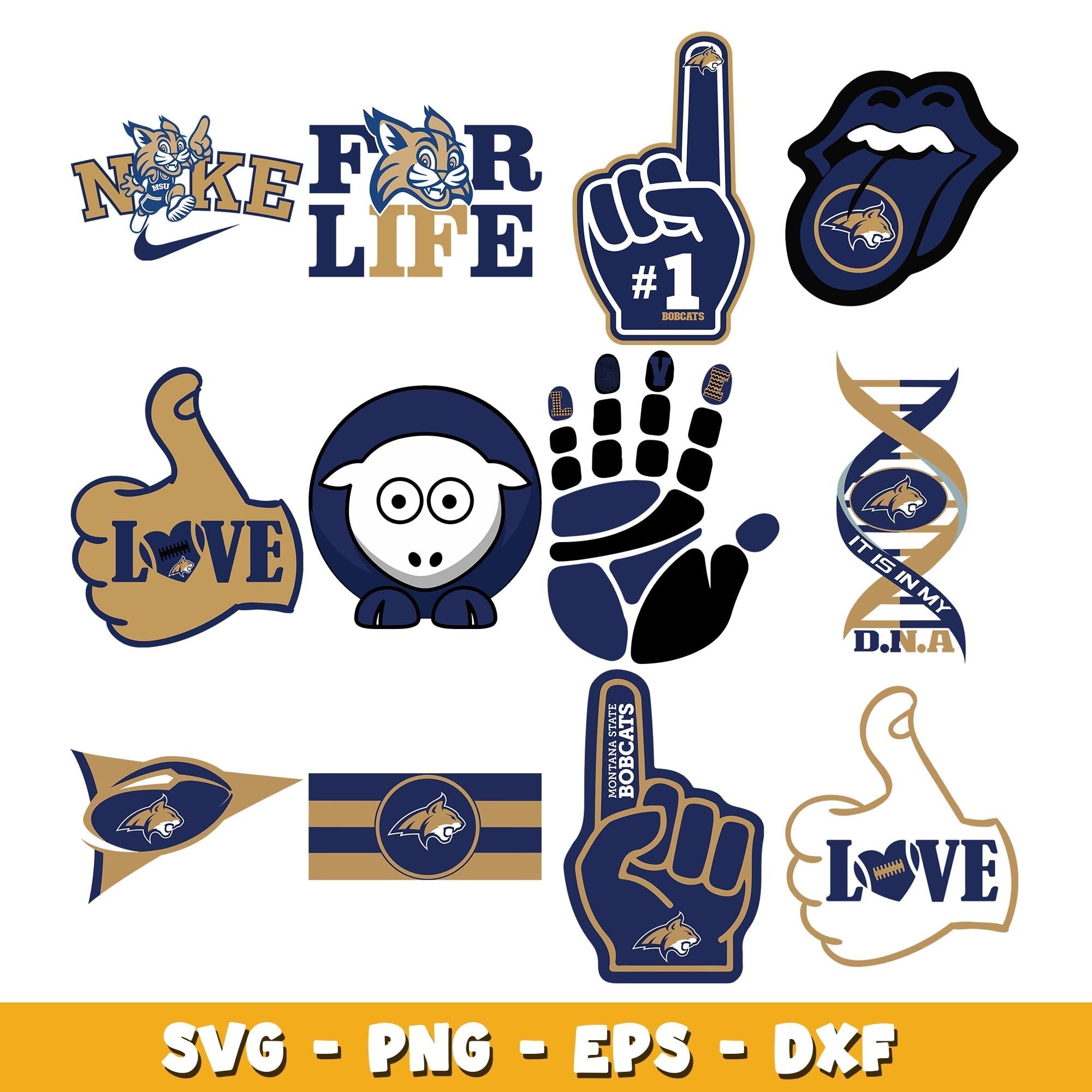 Montana state bobcats Bundle svg, Montana state bobcats logo svg, ncaa
