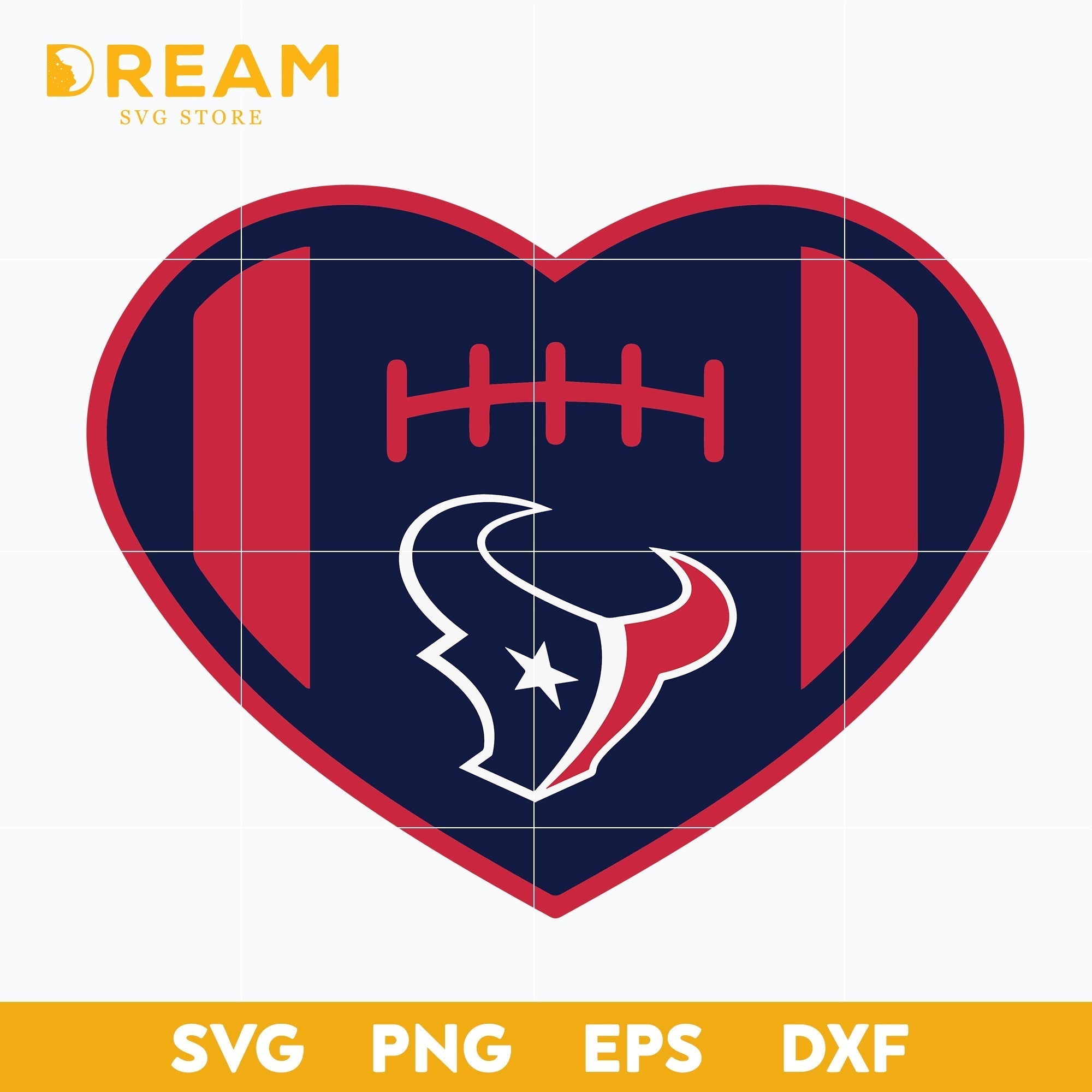 Houston texans heart svg, Texans svg, Nfl svg, png, dxf, eps digital f