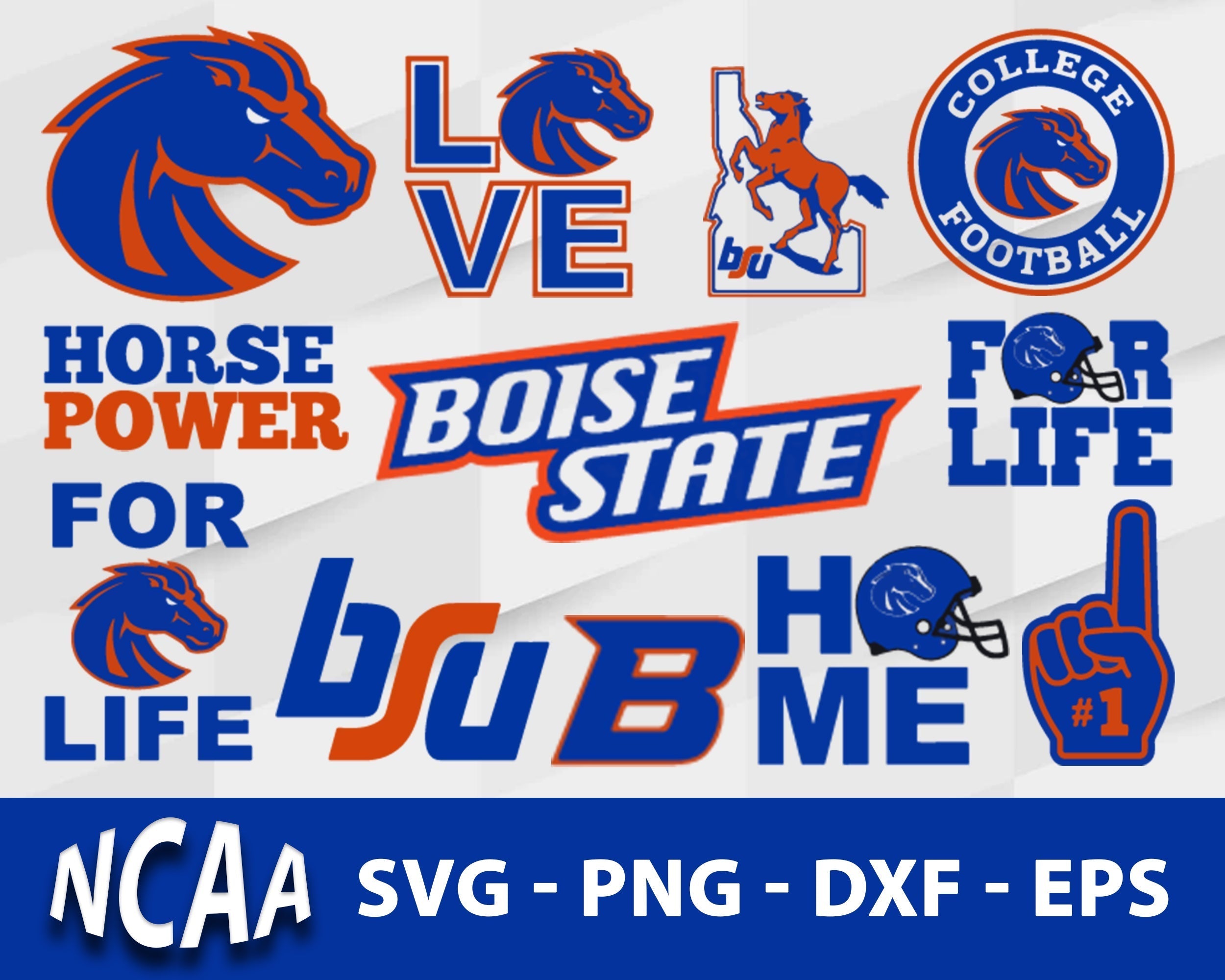 Boise State Broncos Svg Bundle, Boise State Broncos Svg, Sport Svg, Nc