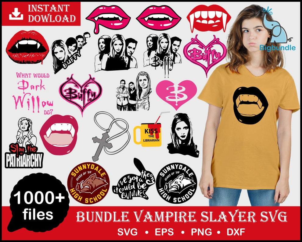 1000+ Buffy the Vampire slayers svg bundle for print and cricut ...