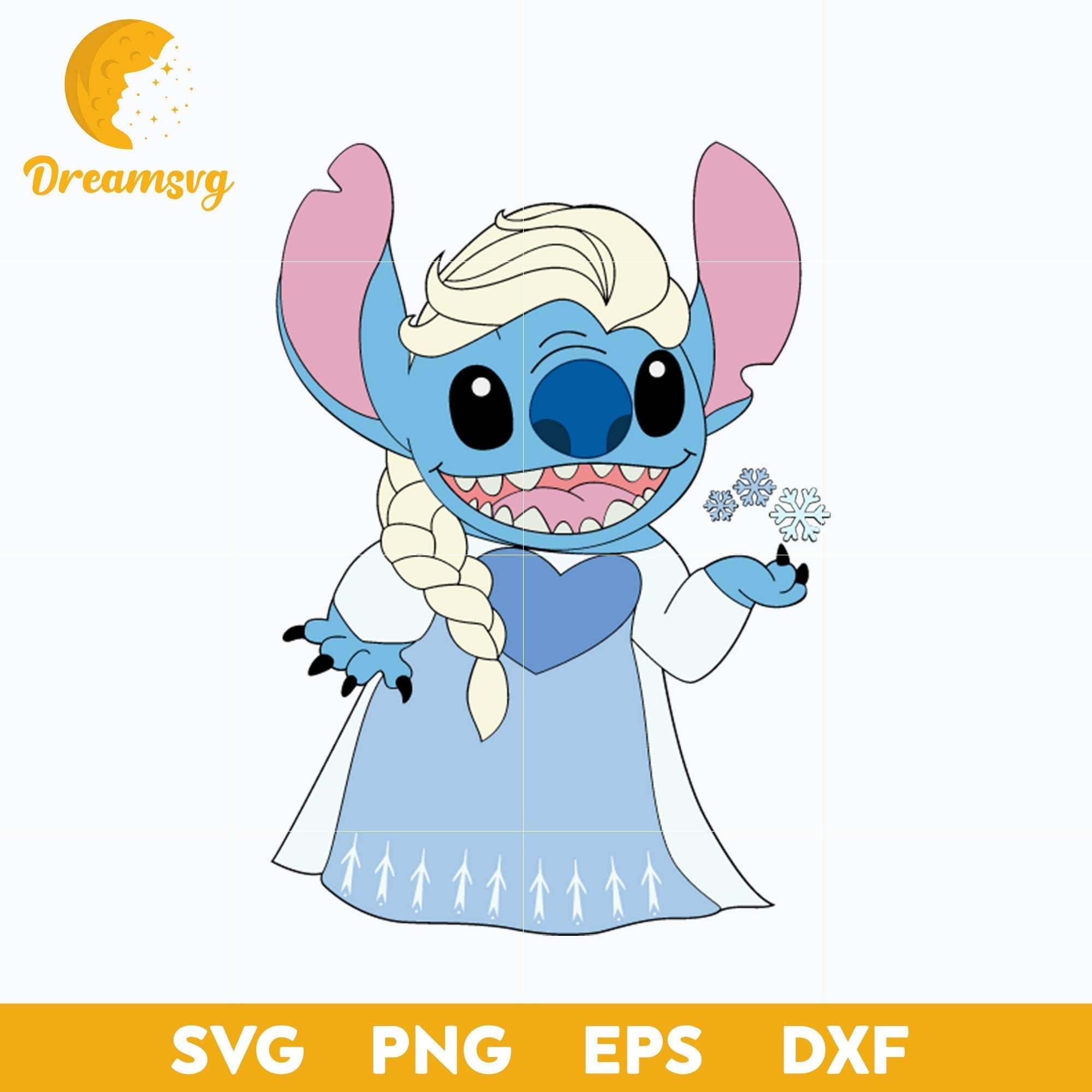 Stitch Frozen SVG, Stitch Elsa SVG, Stitch Halloween SVG, PNG, DXF, EP ...