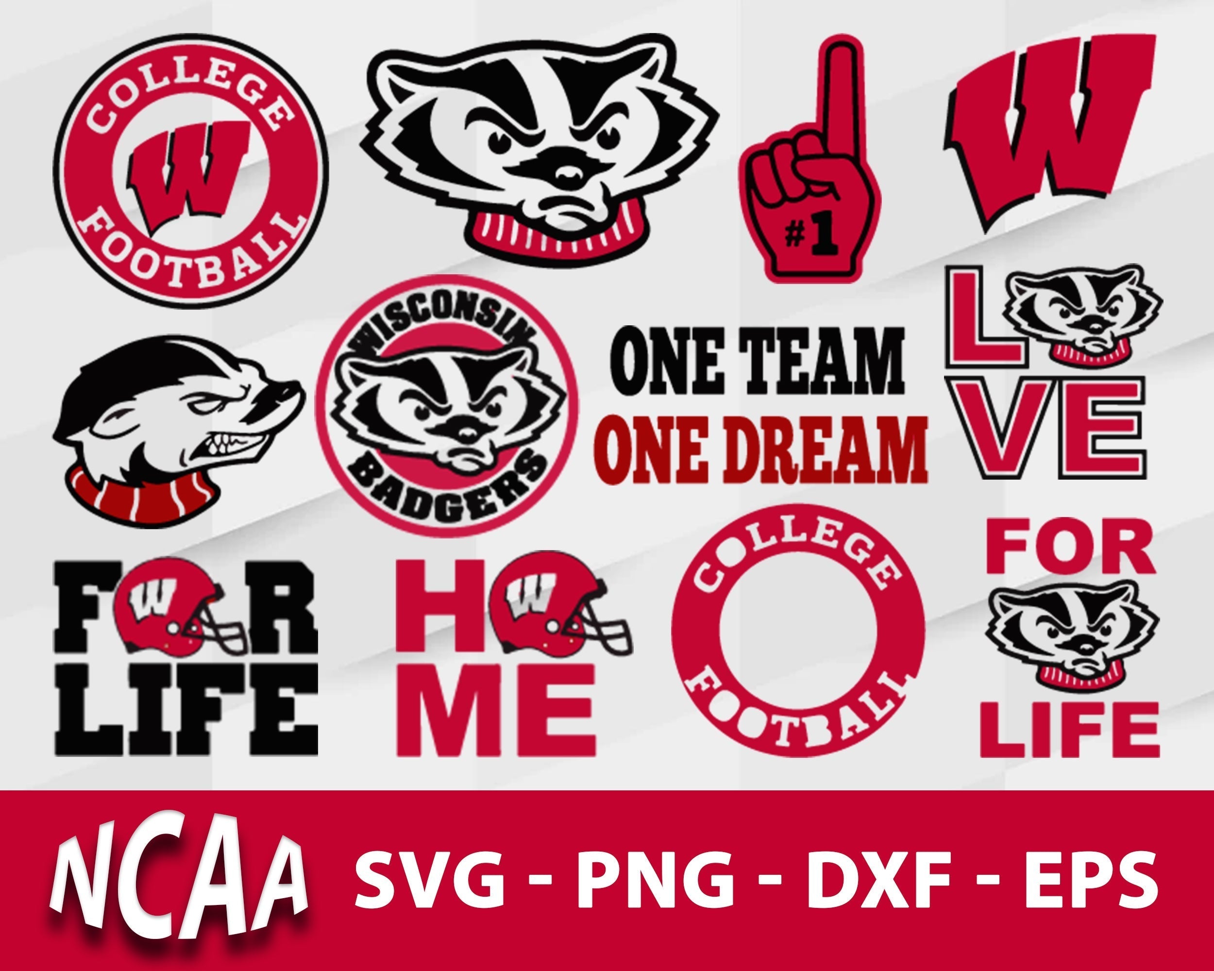 Wisconsin Badgers Svg Bundle, Wisconsin Badgers Svg, Sport Svg, Ncaa S