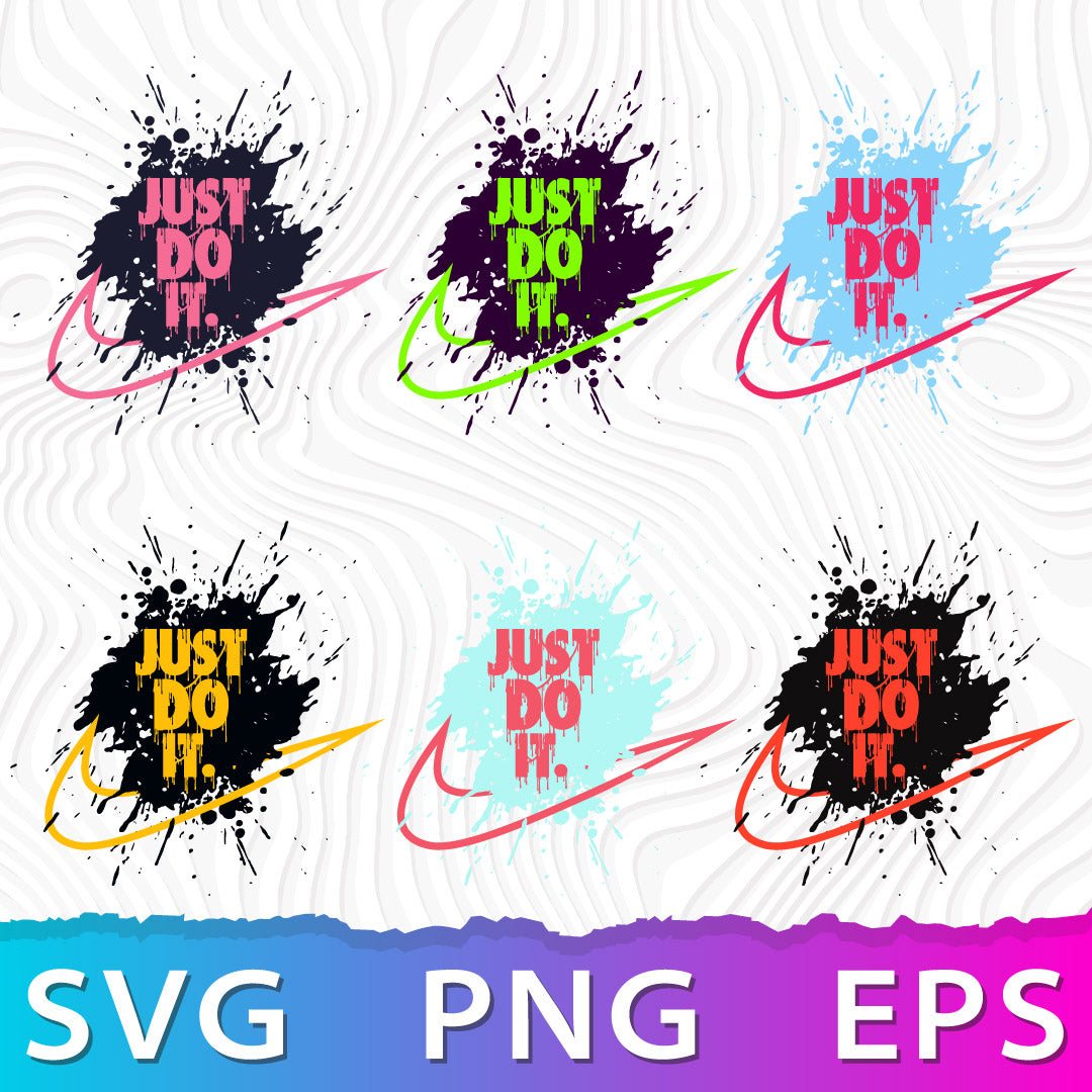 Just Do It SVG Bundle, Just Do It Logo SVG, Just Do It PNG logo, Just