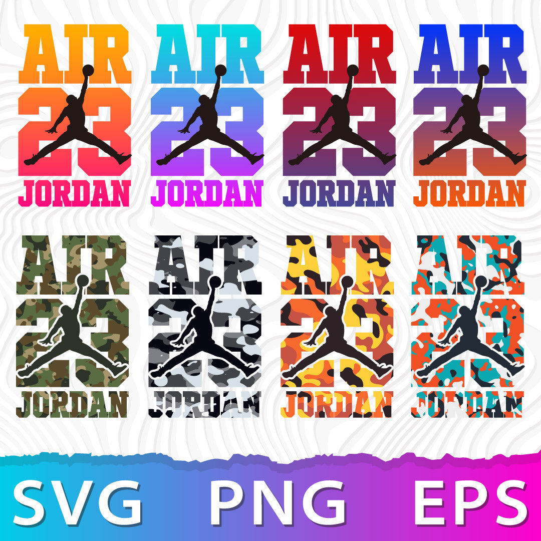Air Jordan Logo SVG, Air Jordan Logo PNG, Air Jordan Shirt Designs, Ai