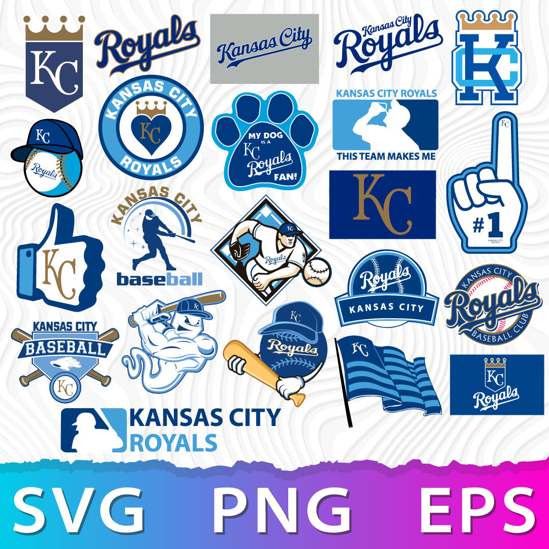 Kansas City Royals Logo SVG, Kansas City Royals PNG Logo Transparent