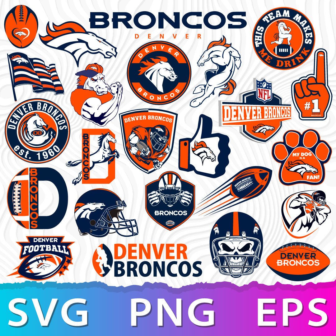 Denver Broncos Logo SVG, Broncos PNG, Denver Broncos Logo Transparent,