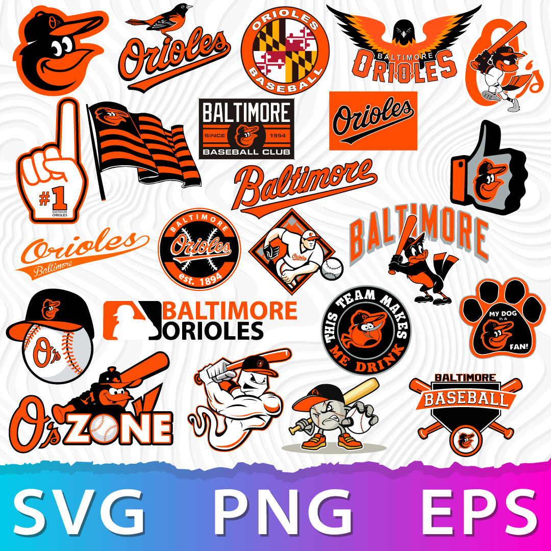 Baltimore Orioles Logo SVG, Orioles Symbol, Baltimore Orioles PNG, Bal