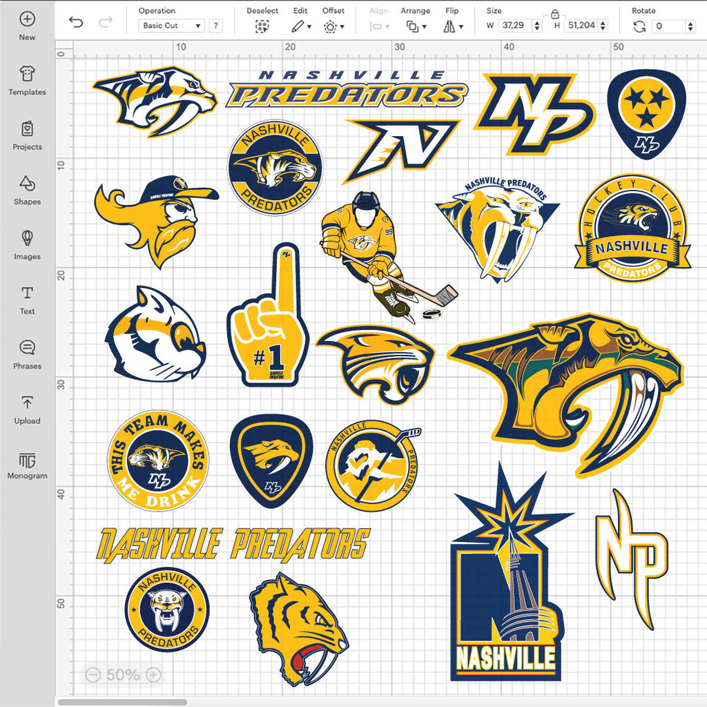 Nashville Predators SVG Bundle