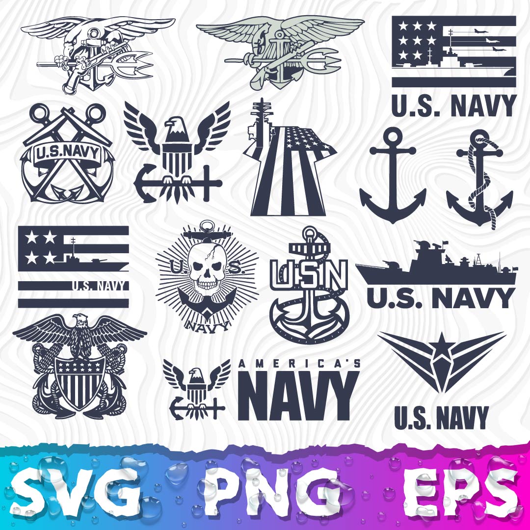 United States Navy Logo SVG, Navy SVG, Navy Logo PNG, US Navy Logo Tra