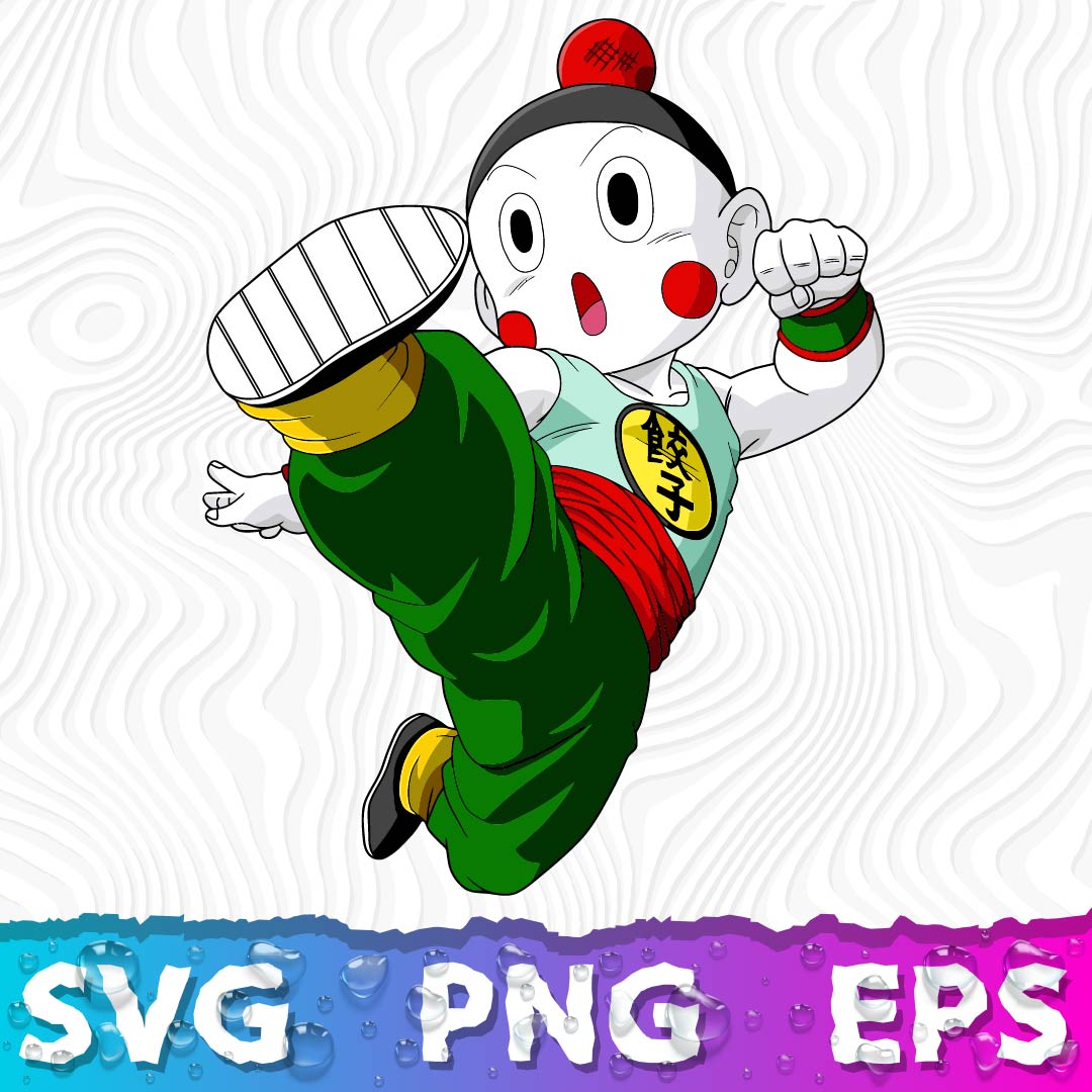 Chiaotzu From Dragon Ball Z Svg, Dbz Chiaotzu, Chiaotzu Dragon Ball, C ...