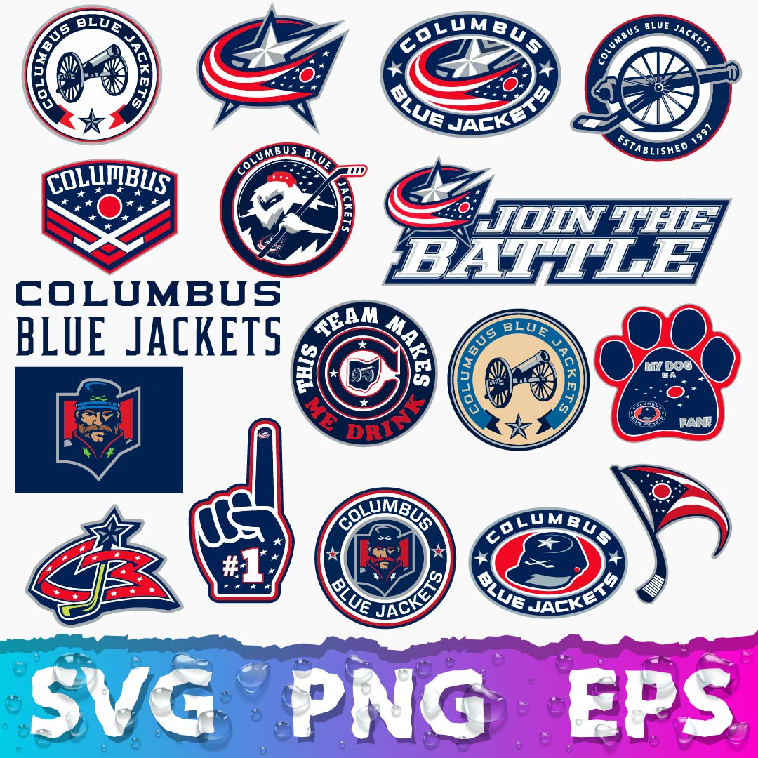 Columbus Blue Jackets Logo, Blue Jackets Logo Svg, Columbus Blue Jacke