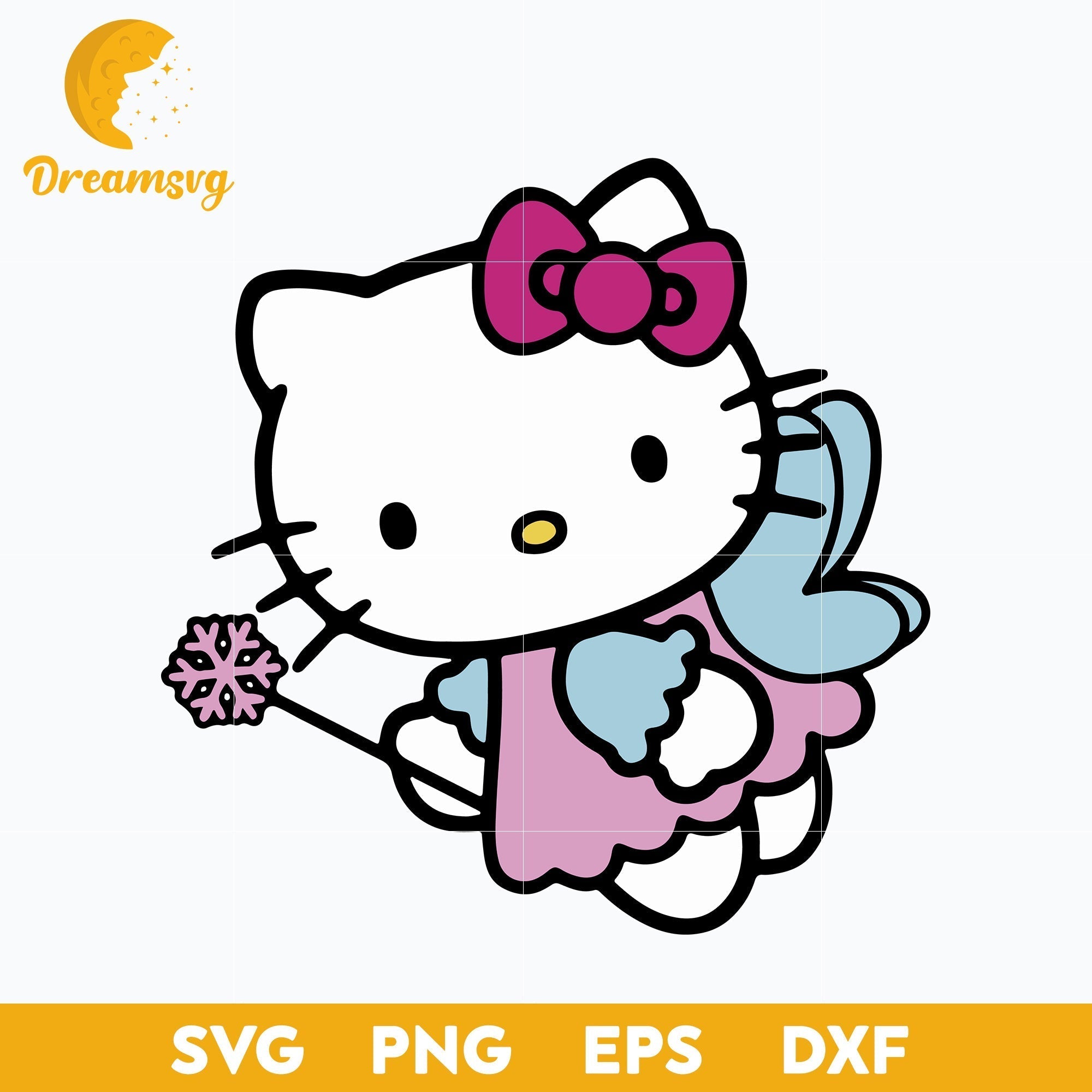 Hello Kitty Svg, Hello kitty characters, Hello Kitty cartoon svg, Cart