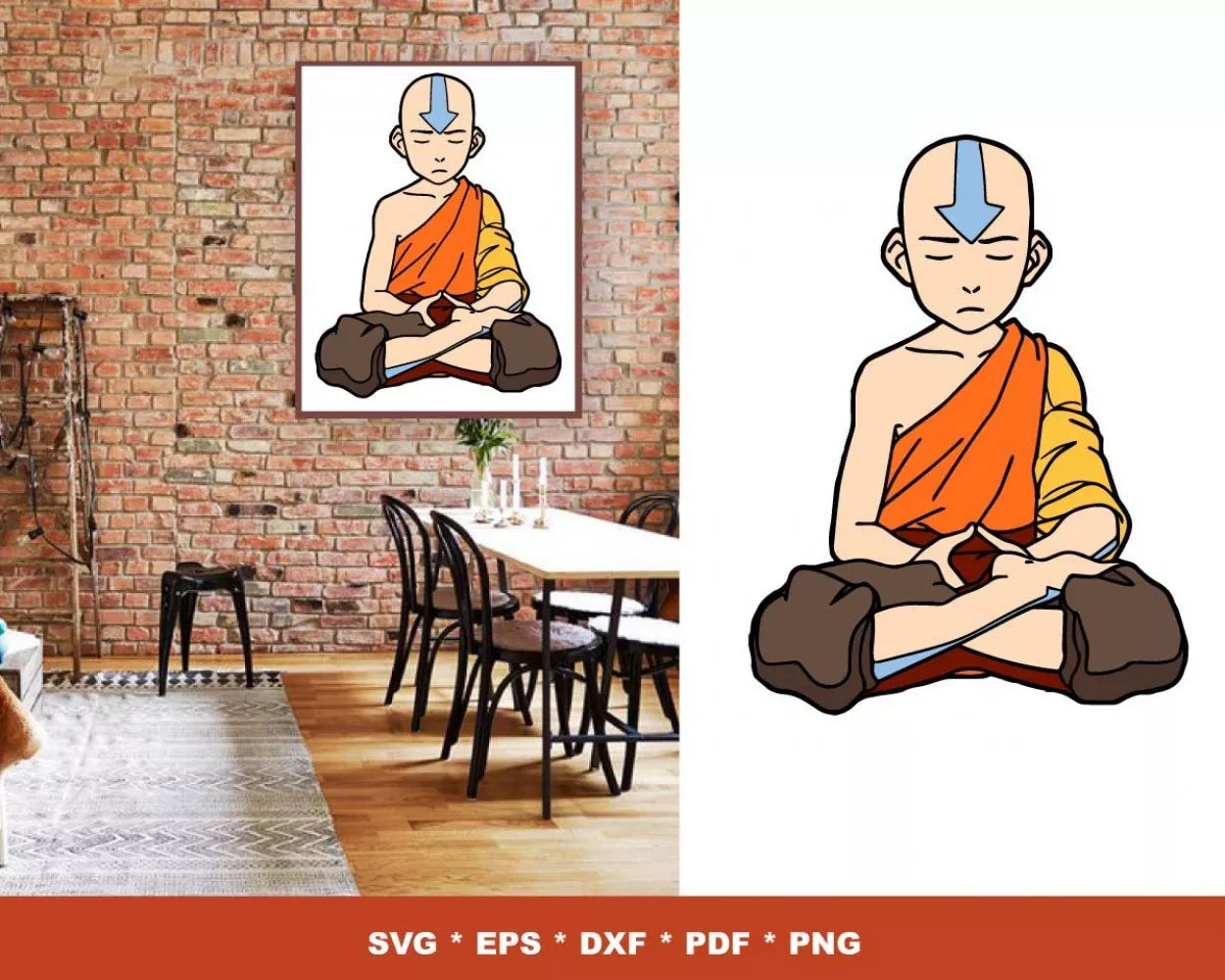 Avatar The Last Airbender PNG & SVG Bundle, 100+ Files For Cricut & Si ...