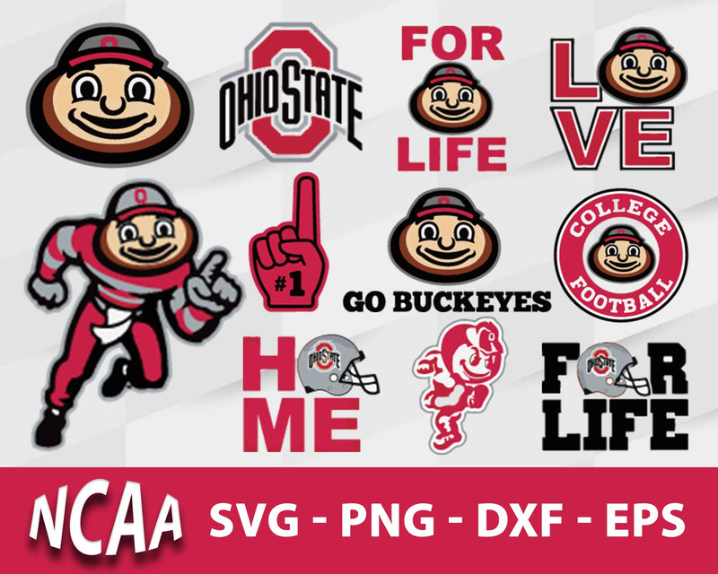 Ohio State Buckeyes Svg Bundle, Ohio State Buckeyes Svg, Sport Svg, Nc