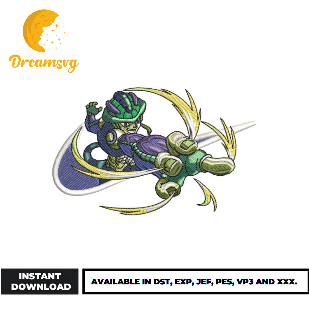 Meruem logo nike embroidery design