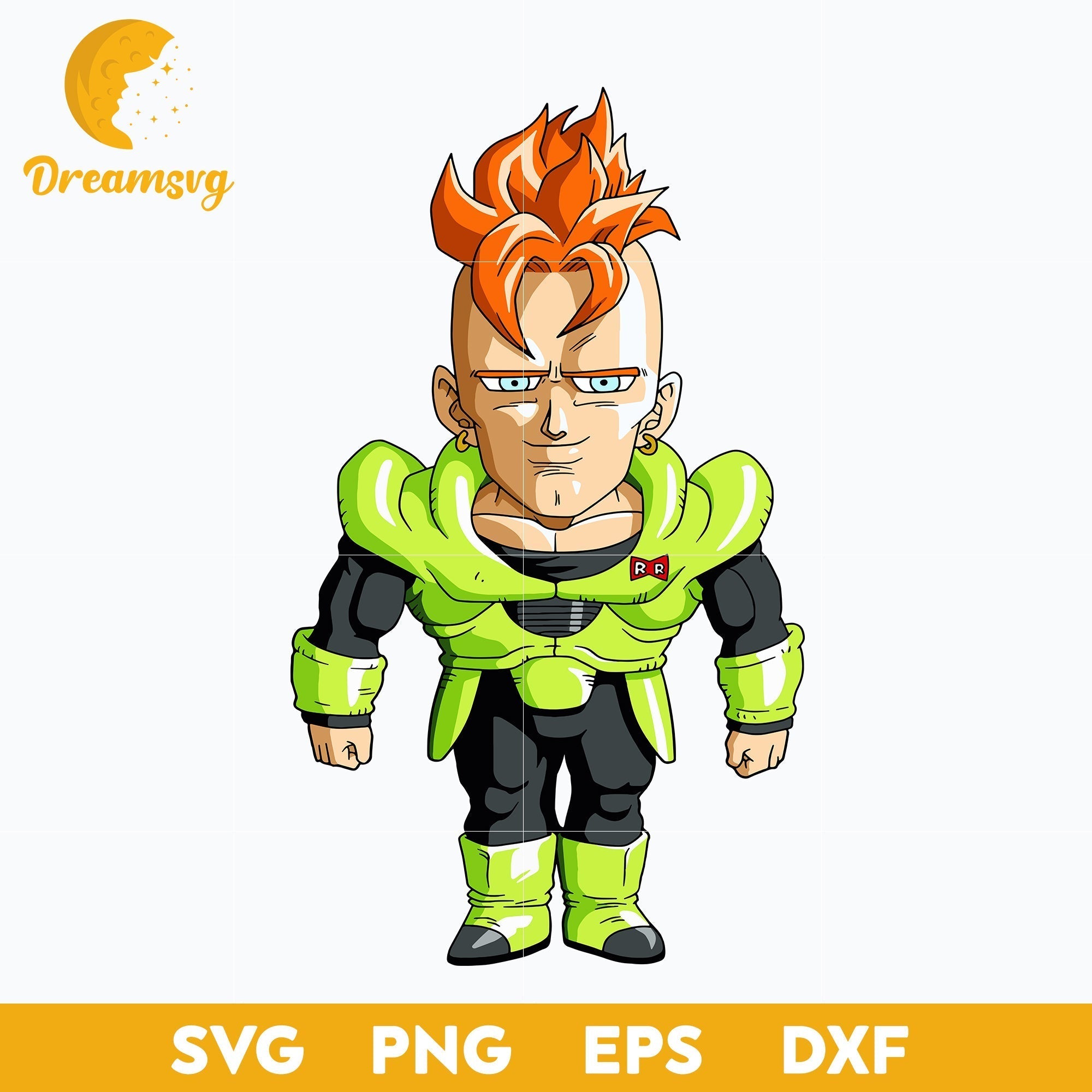 Dragon Ball Z chibis, svg file for cricut ,Anime svg, png, eps, dxf di