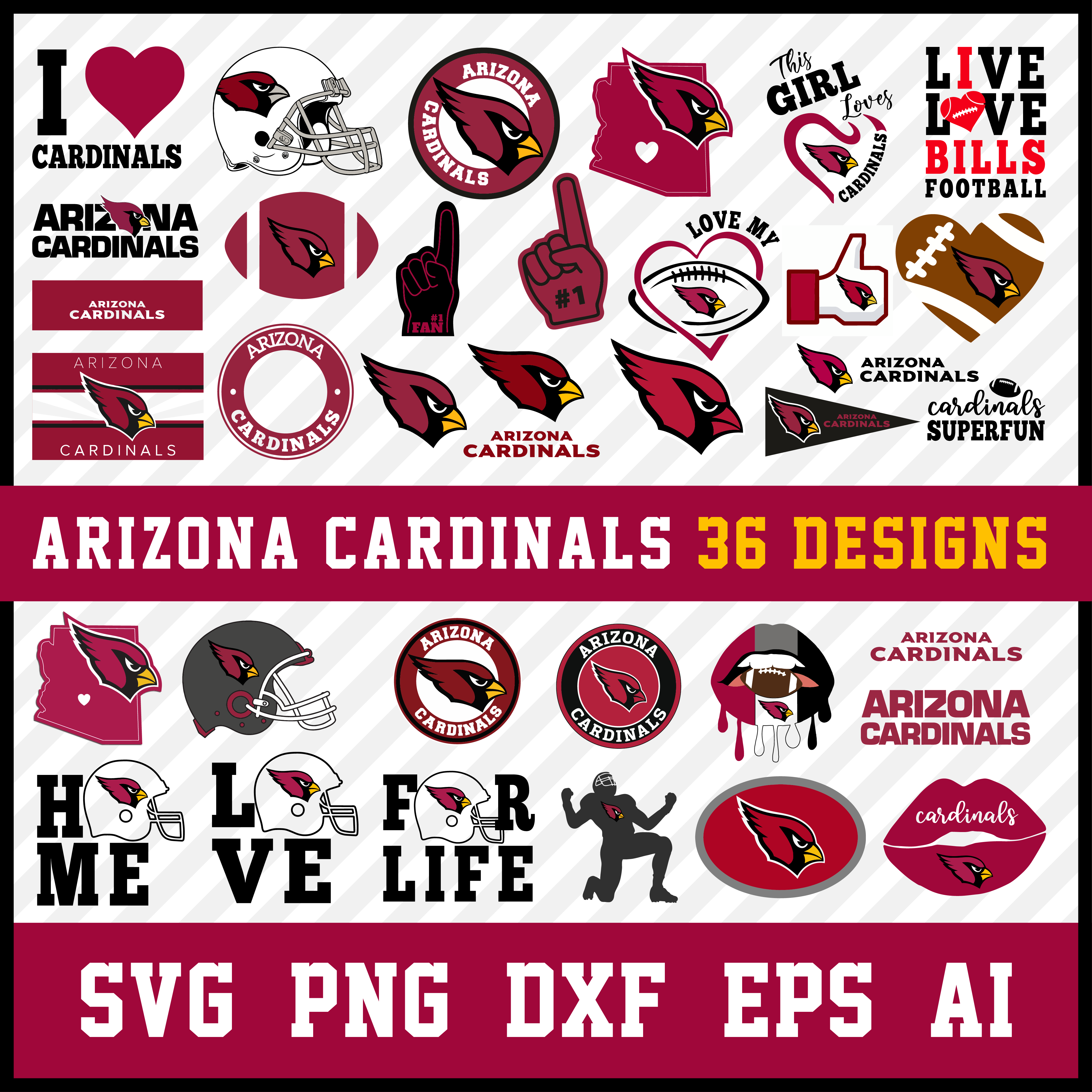 Arizona Cardinals SVG Logo - Arizona Cardinals PNG Logo - Arizona Card