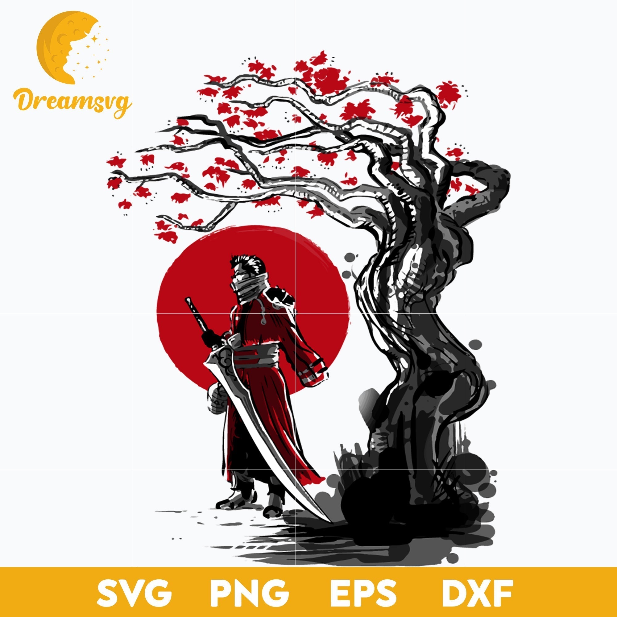 Auron Svg, Final Fantasy Svg, file for cricut, Anime svg, png, eps, dx