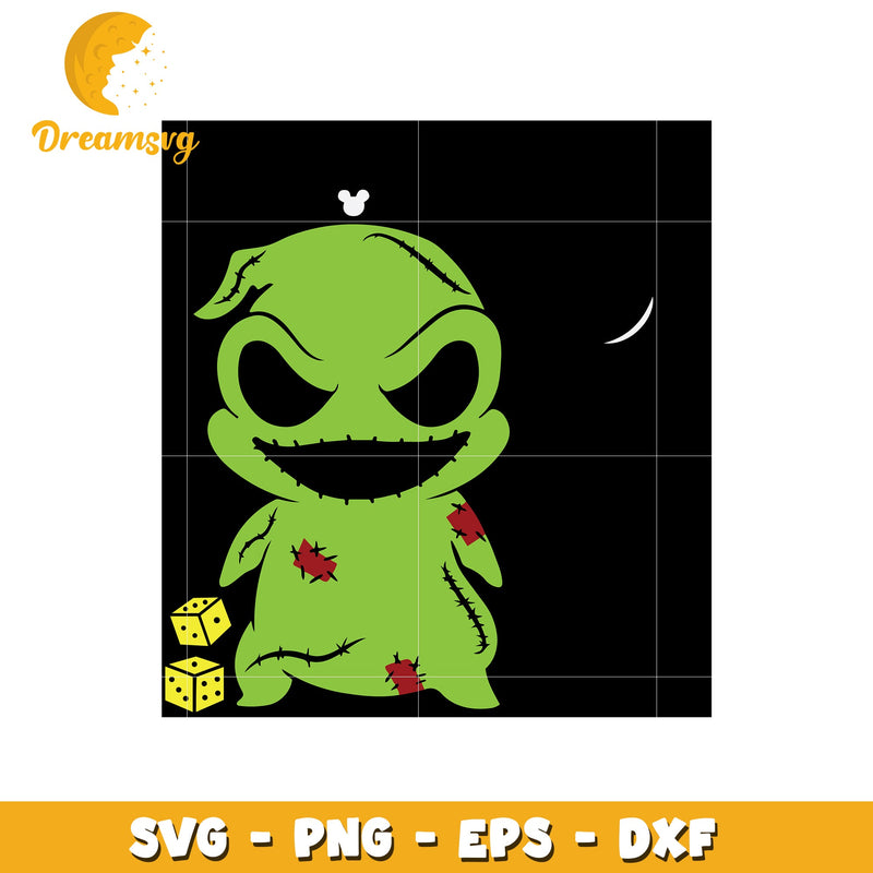 Baby grinch oogie boogie svg, oogie boogie svg, the grinch svg