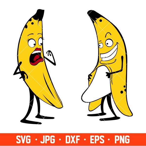 Bananas Couple Svg, Valentine’s Day Svg, Couple Matching Svg, Love Svg