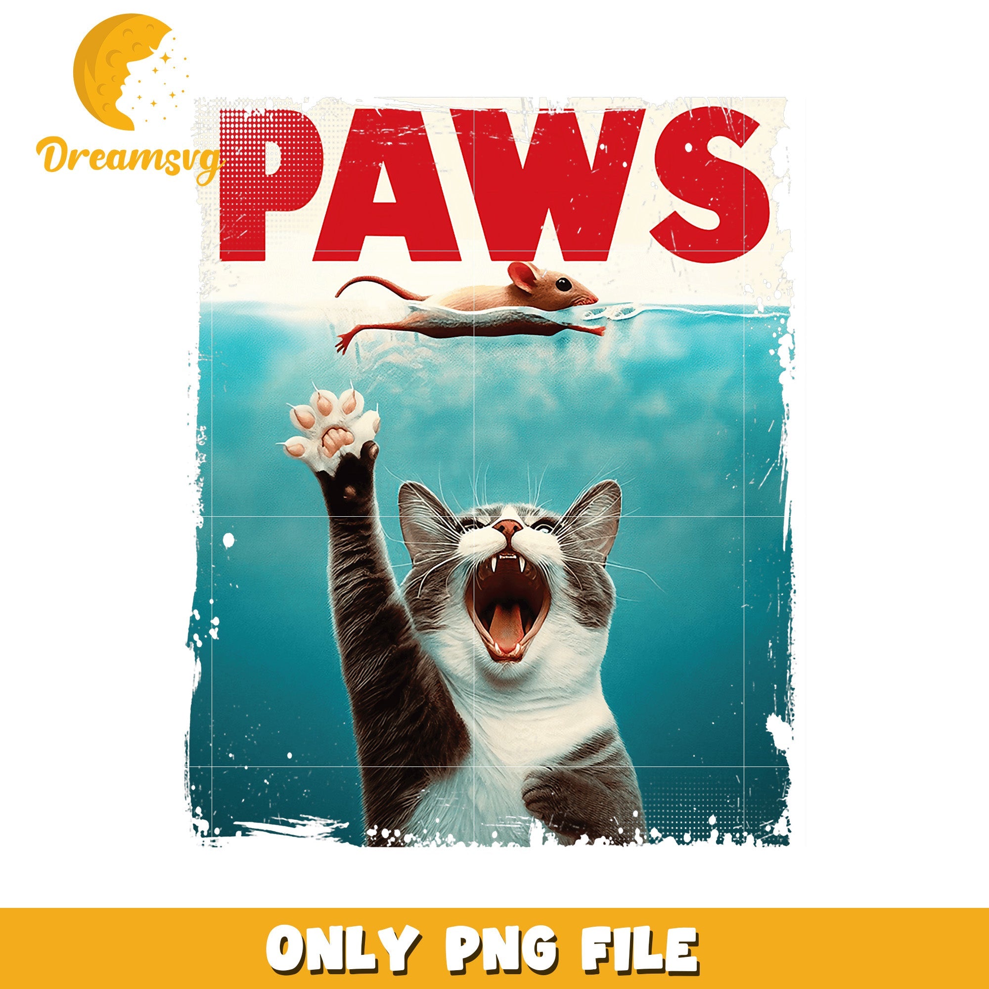 Cat Catching Mouse Jaws PNG