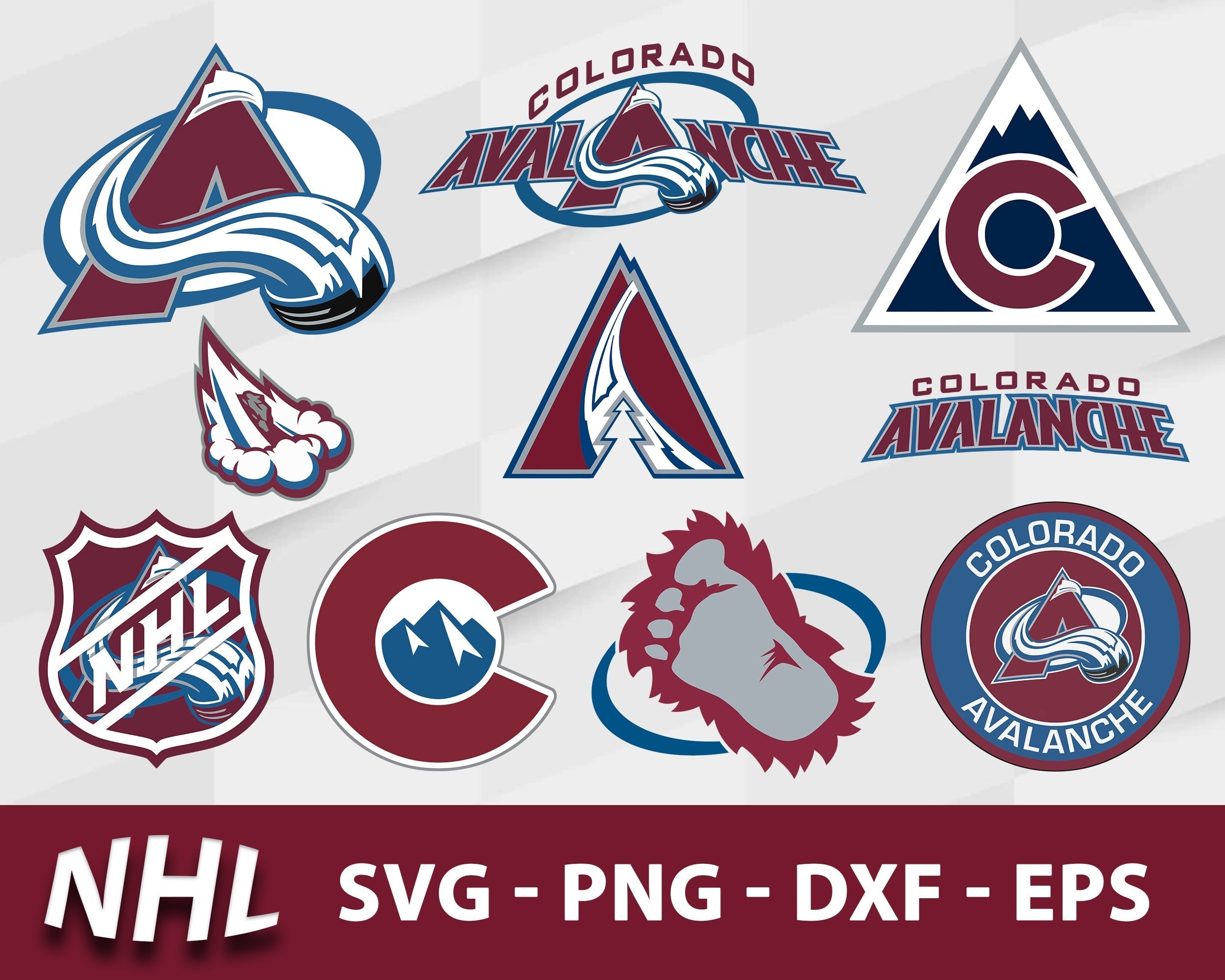 Colorado Avalanche Svg Bundle, Colorado Avalanche Svg, Sport Svg, Nhl