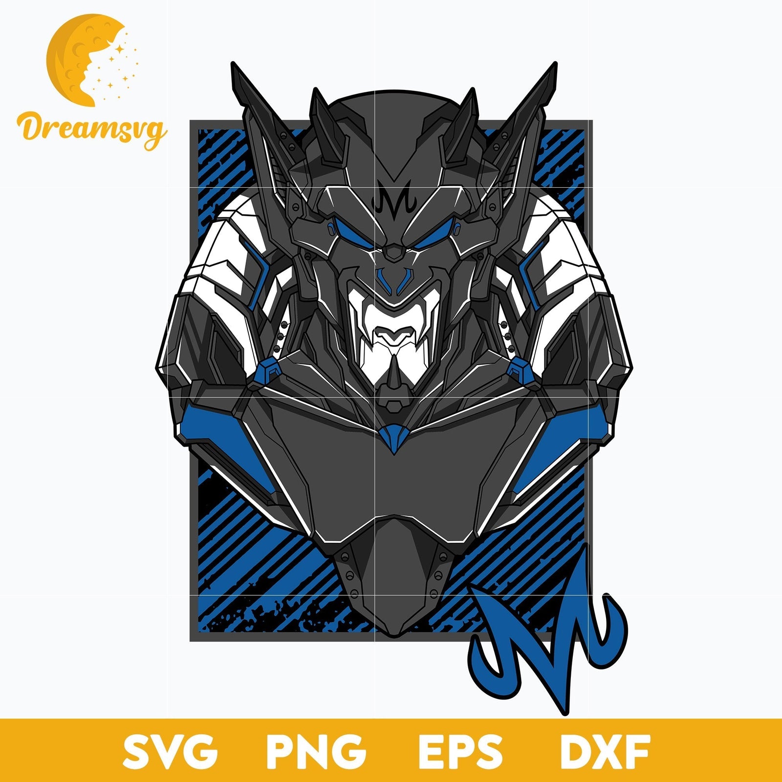 Dabura Gray Mecha Svg, Dabura Svg, Dragon Ball Svg, file for cricut, A
