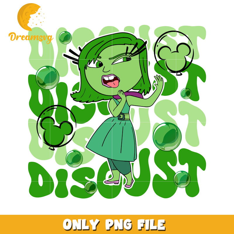 Disgust PNG Disney Clipart