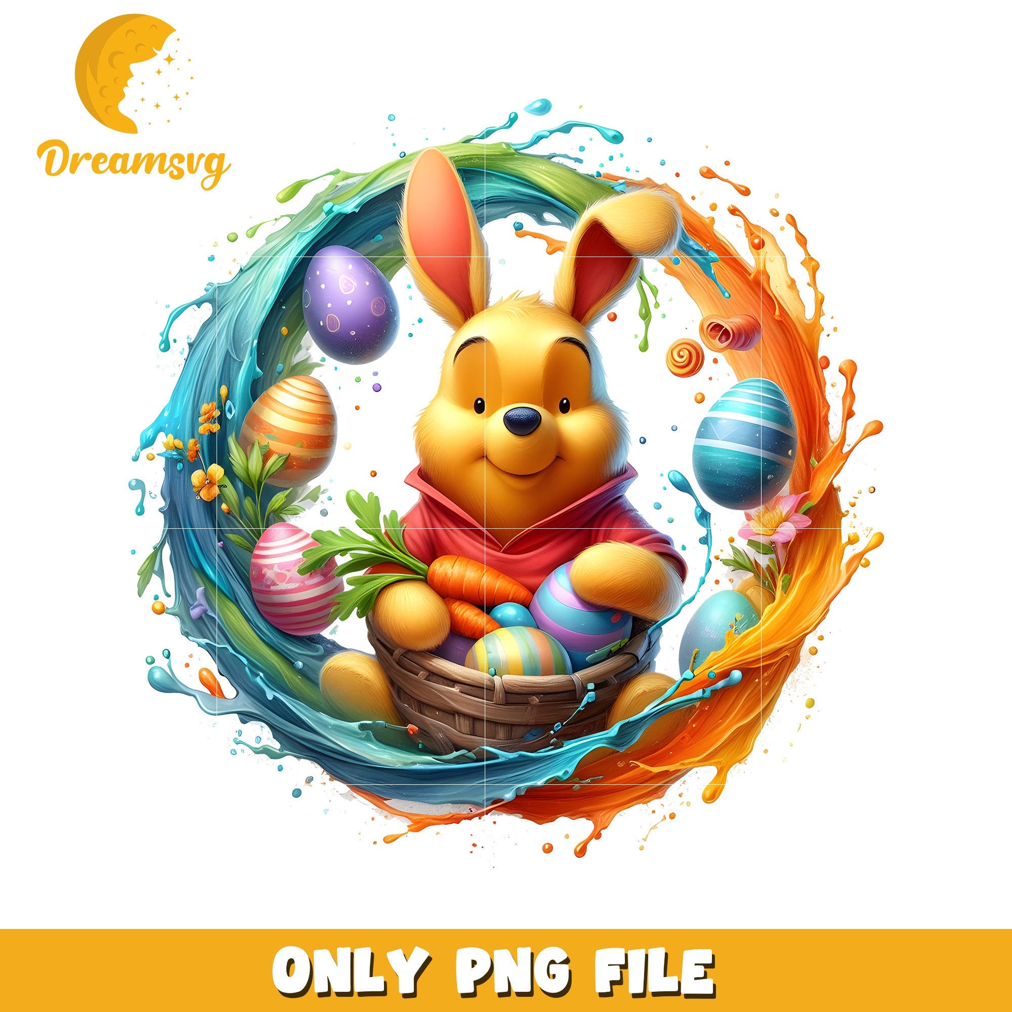 Easter bunny eggs design png, easter eggs png, disney easter eggs png ...