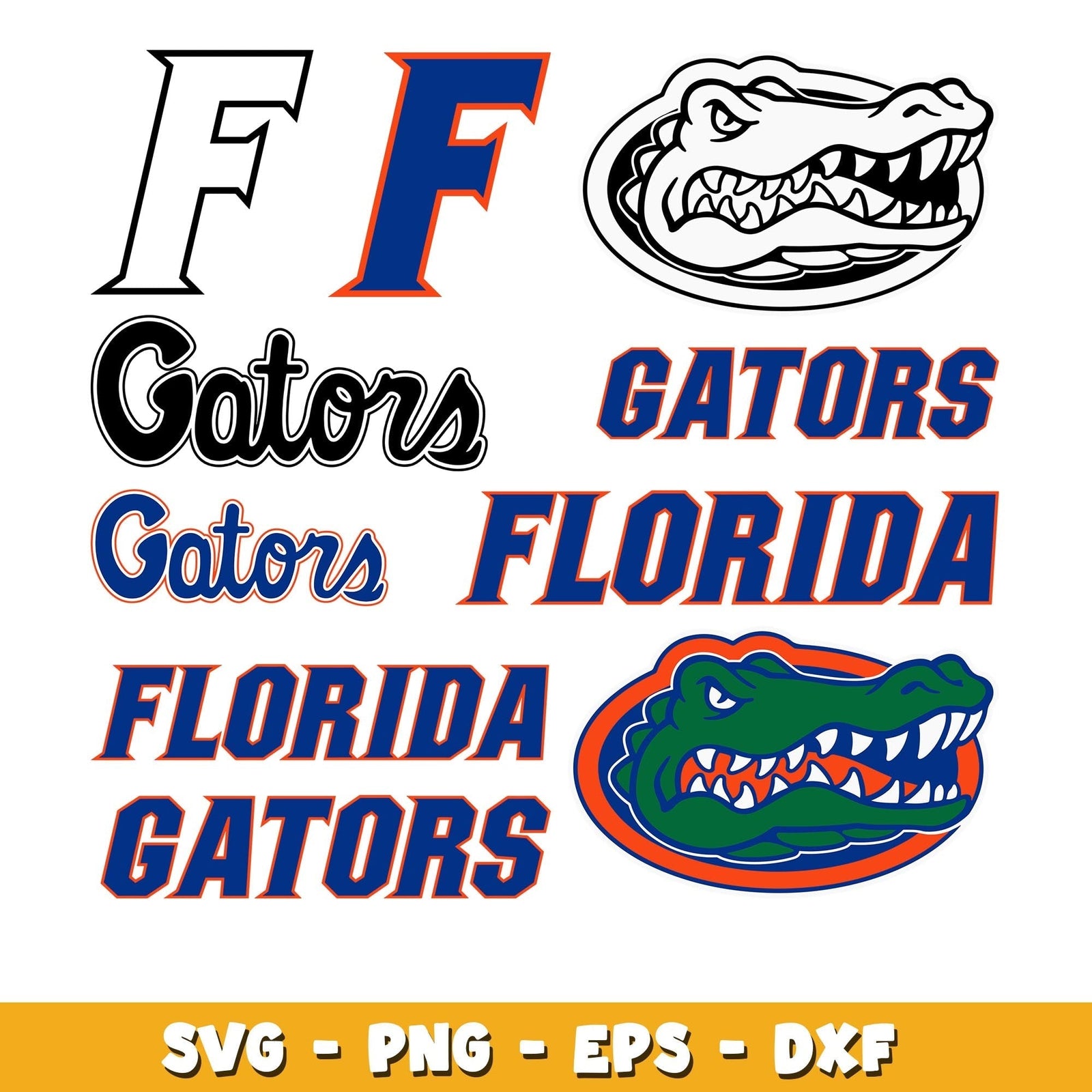 Florida Gators Bundle svg, Florida Gators logo svg, ncaa svg
