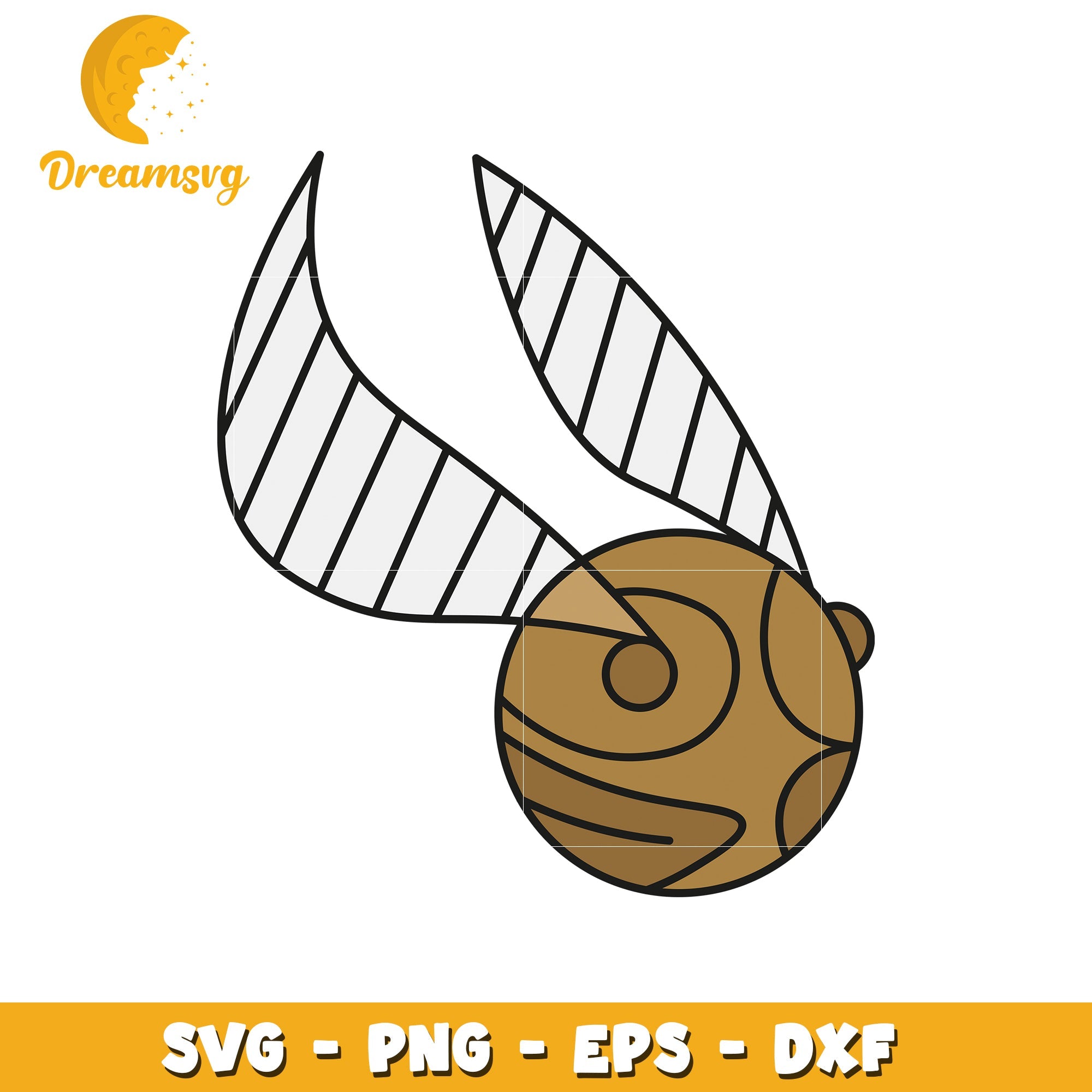 Golden Snitch PNG, SVG, EPS, DXF files for download