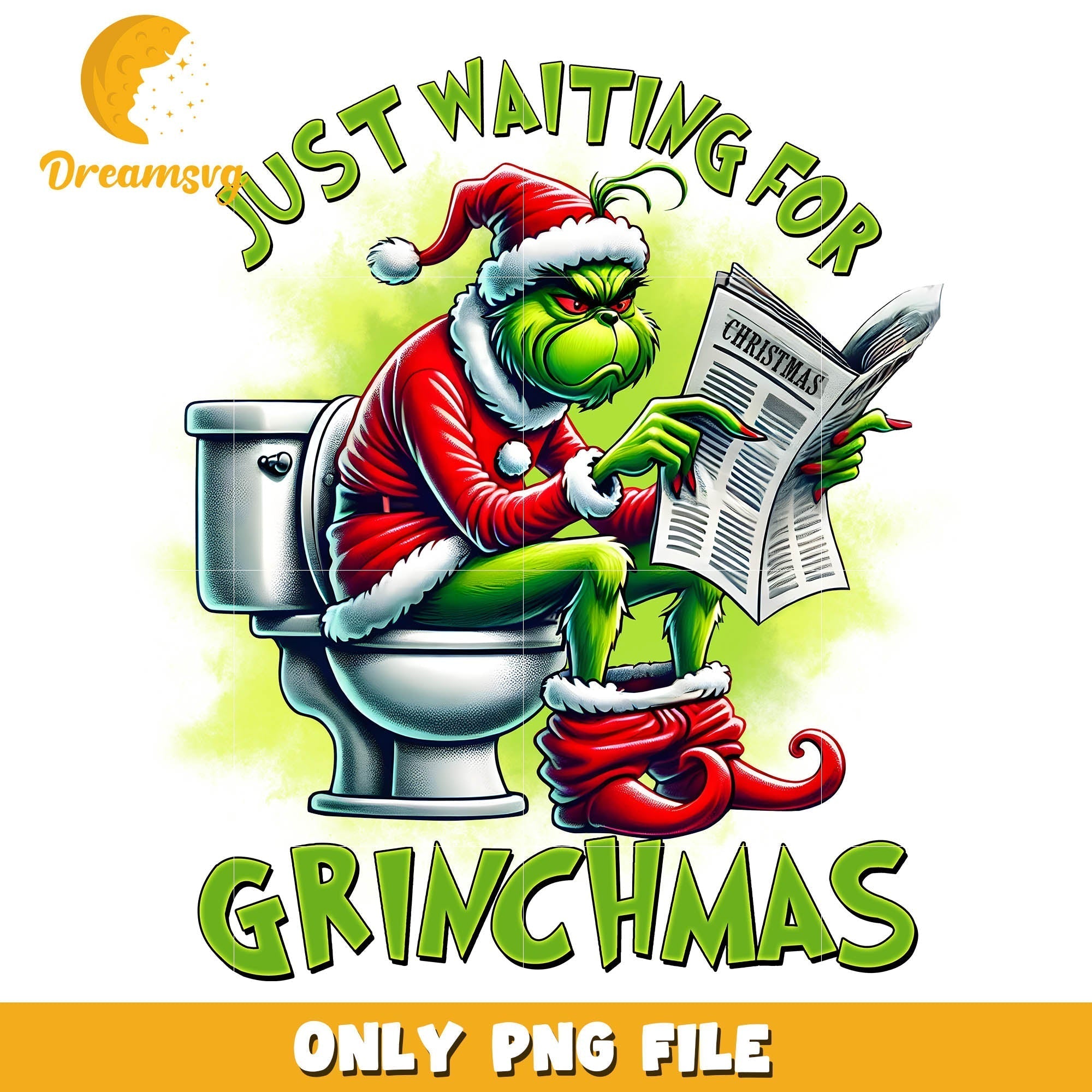 Grinch just waiting for png, grinch on disney plus png
