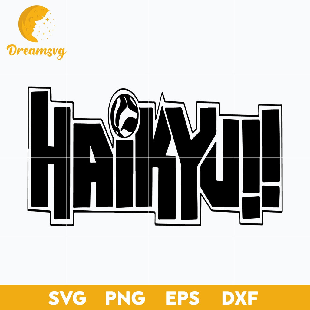 Haikyuu Logo Svg, Anime Svg, Kawaii Svg, Haikyu Anime Logo Svg, file f