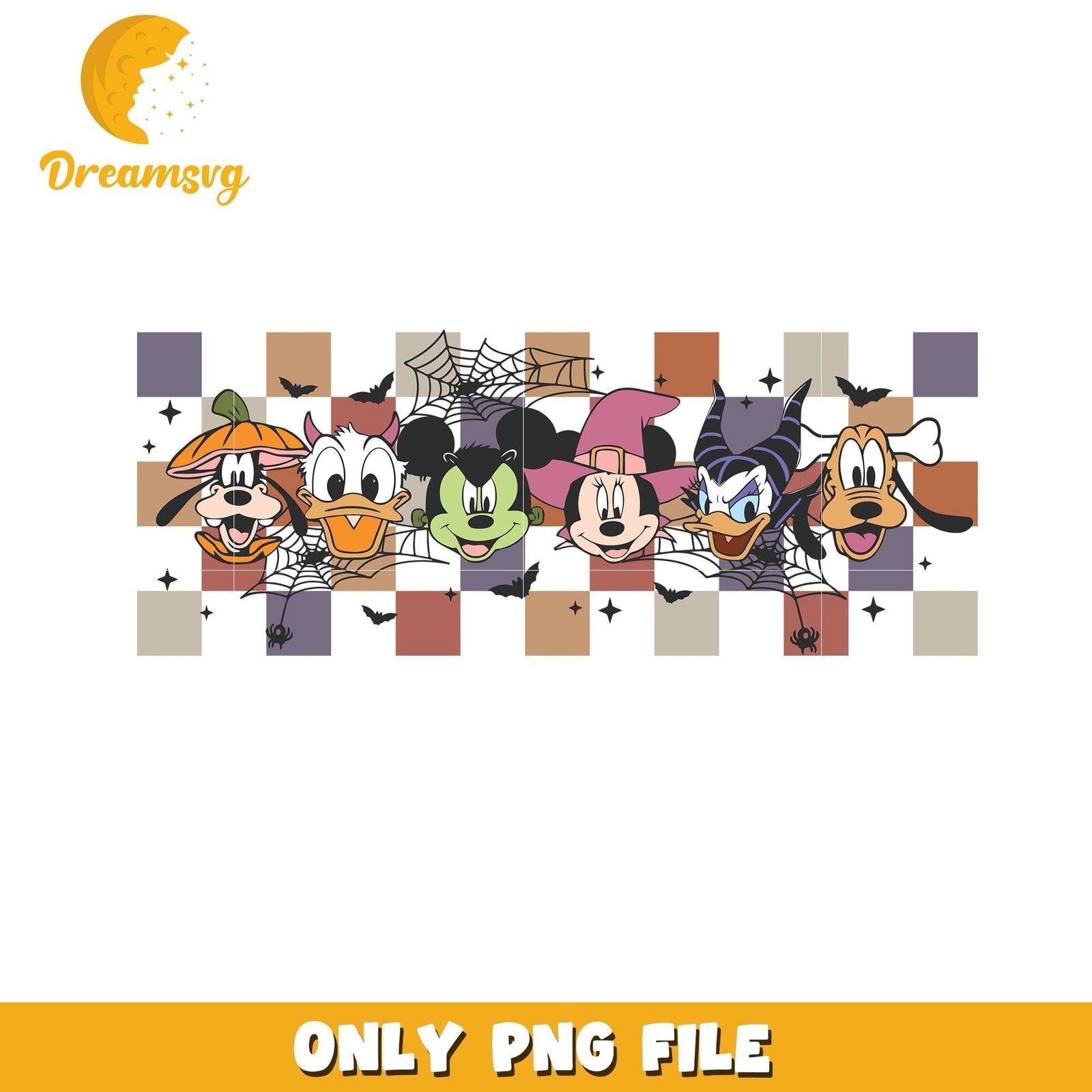 Halloween Disney friends heads png, Disney cartoon halloween friends p
