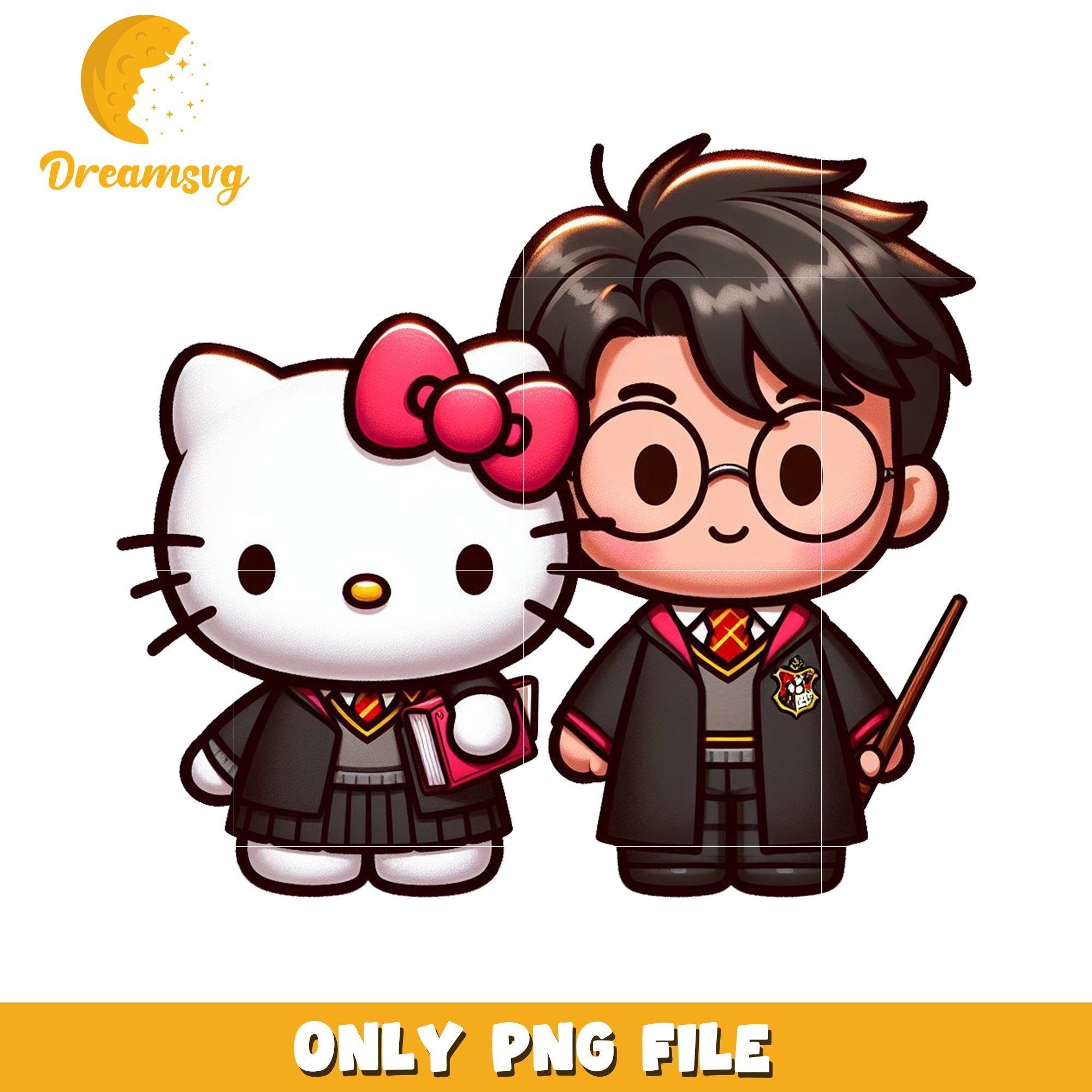 Hello Kitty Harry Potter PNG