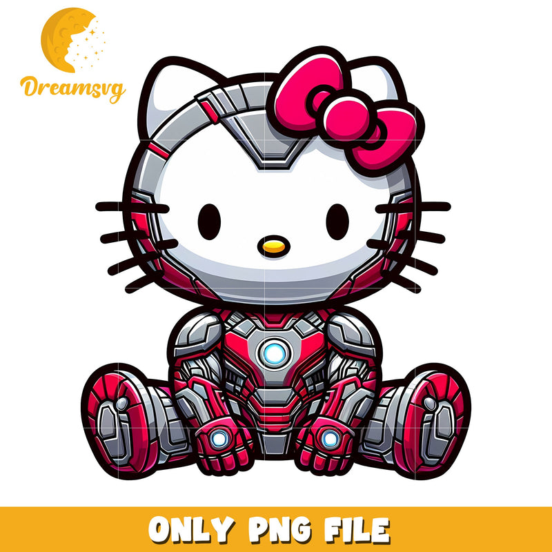 Hello Kitty Iron Man PNG Download