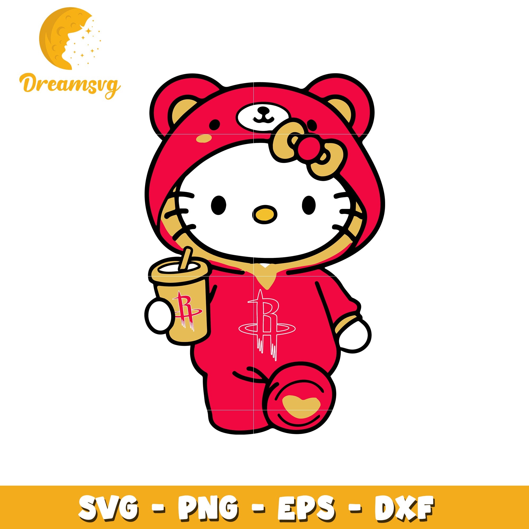 Hello Kitty Rockets SVG Design