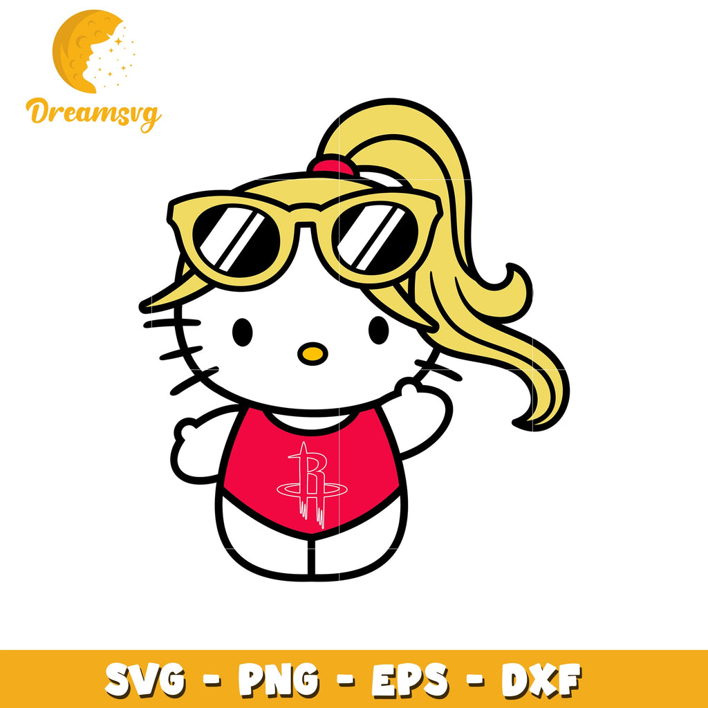 Hello Kitty SVG Rockets Design