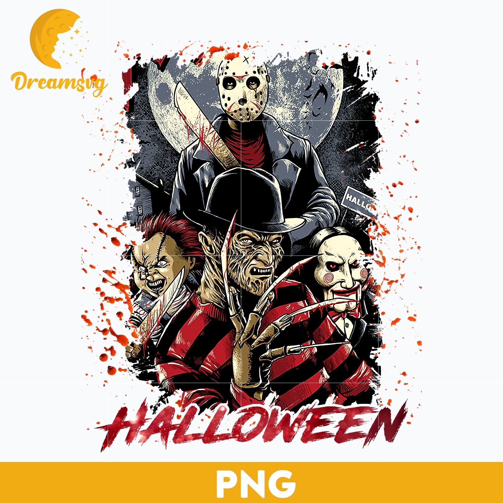 Horror movies PNG, Horror Characters PNG, Halloween Horror Movie Kille