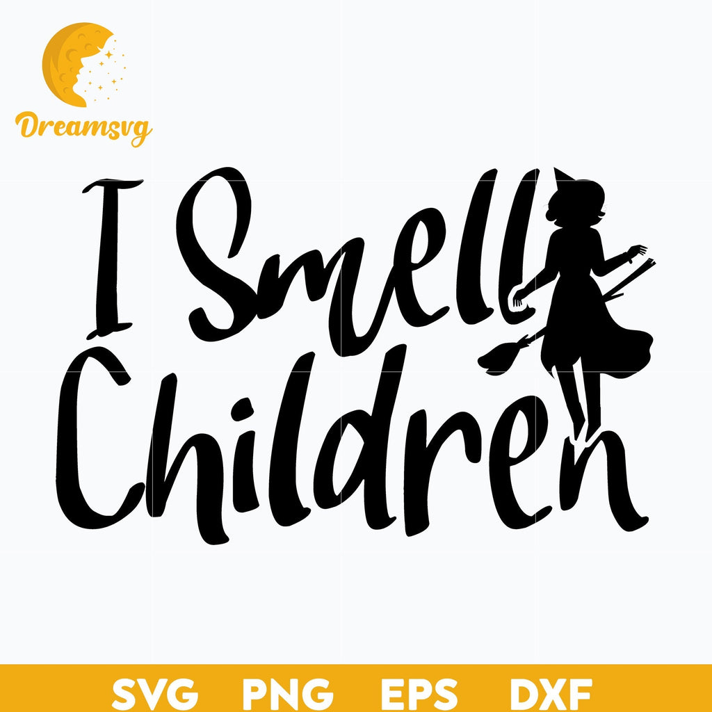 I Smell Children SVG, Hocus Pocus SVG, Halloween svg, png, dxf, eps di