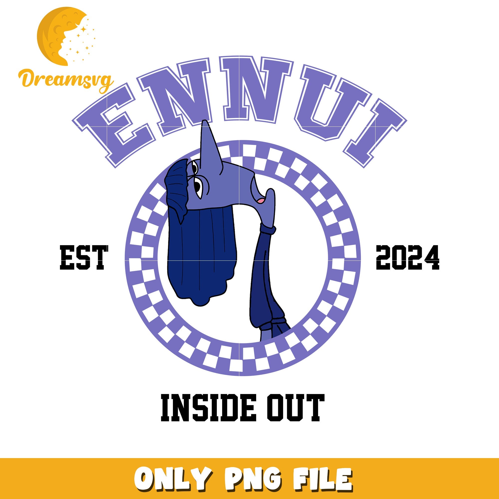 Inside Out Ennui PNG Design for 2024 Creatives