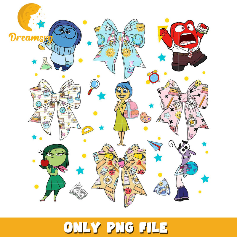 Inside Out PNG Sublimation Designs
