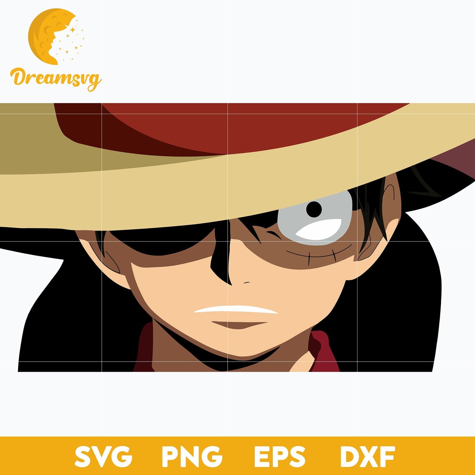 Luffy Svg, Manga Anime Svg, Anime Character Svg, Monkey D. Luffy Svg,