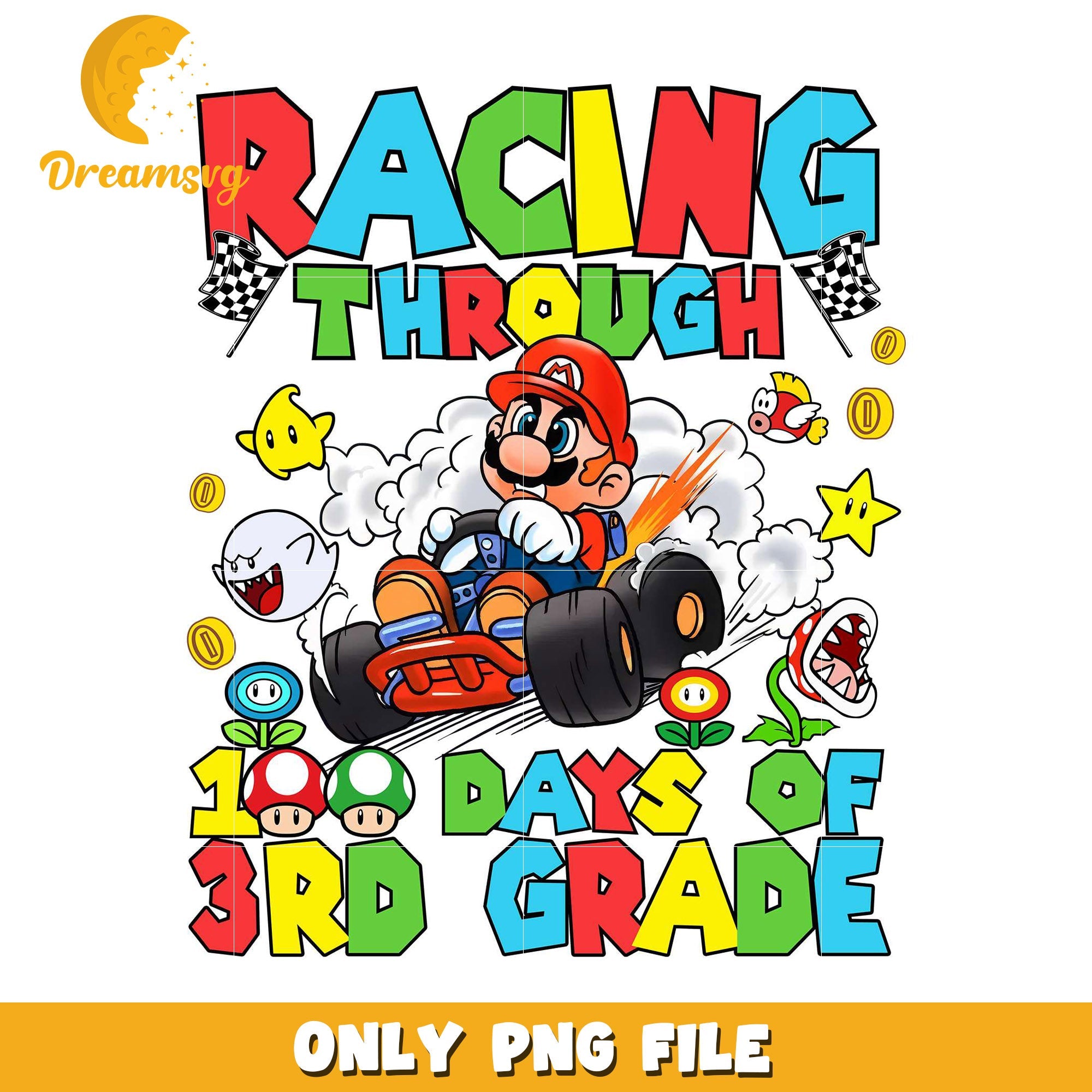 Mario 3rd Grade PNG – Printy Studio