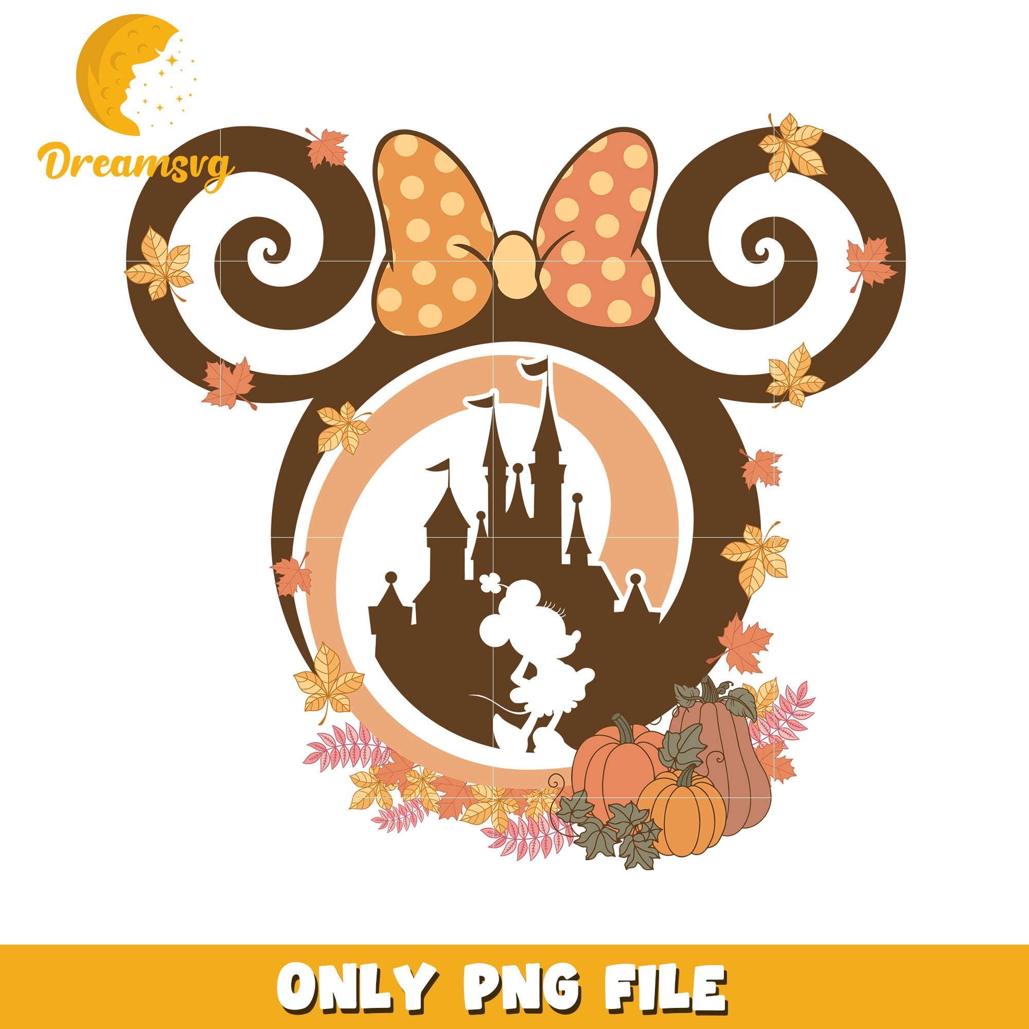 Minnie Mouse Fall Castle PNG