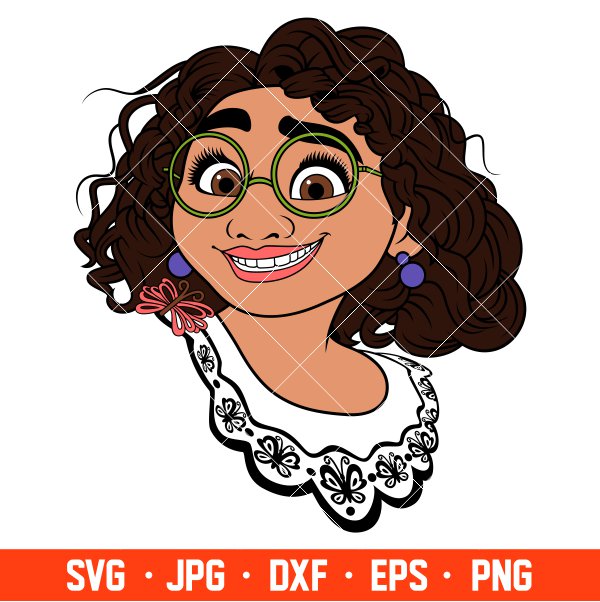 Mirabel Svg, Free Svg, Daily Freebies Svg, Cricut, Silhouette Vector C