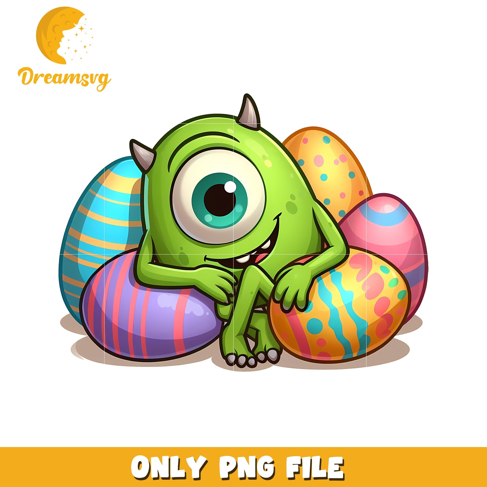 Monster Mike easter eggs png, easter eggs png, monster school png ...