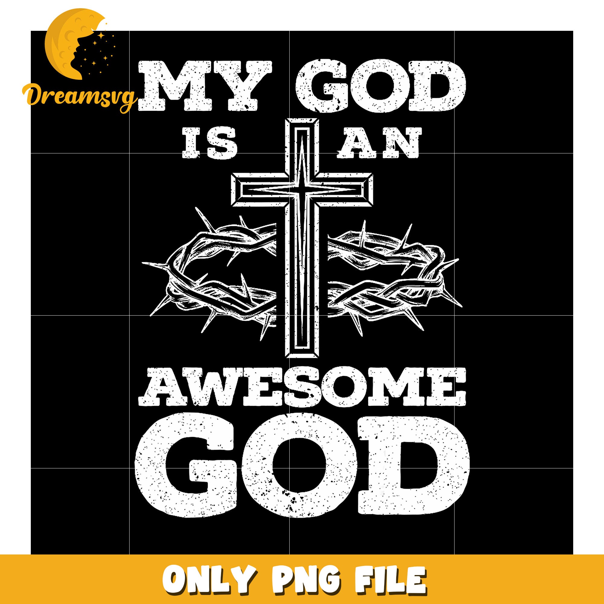 My God Is An Awesome God PNG